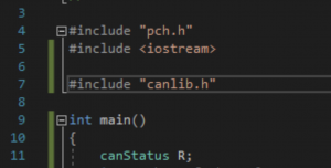 Using CANlib Visual Studio 2017 C++ | Kvaser